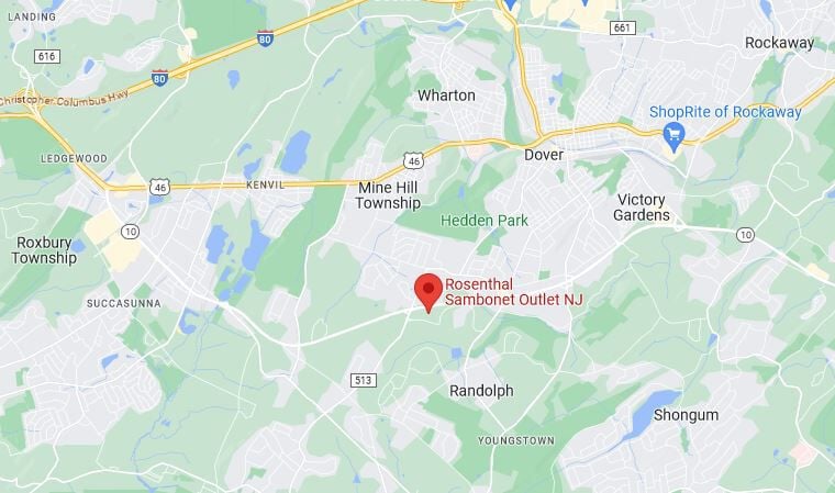 Rosenthal outlet in Randolph, NJ