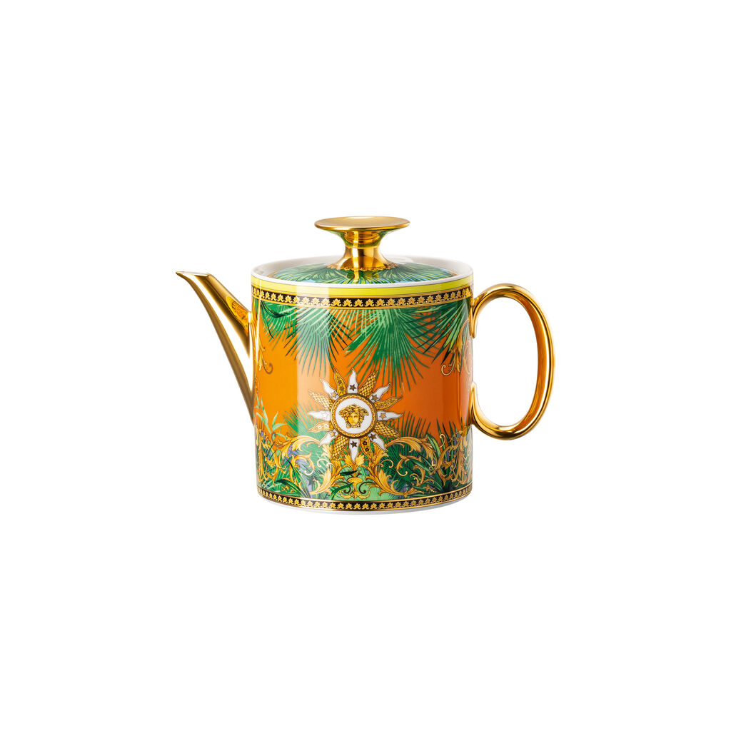 Rosenthal Porcelain, Tea Pot, Versace Jungle Animalier Jungle Animalier
